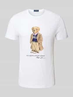 Polo Ralph Lauren Custom Slim Fit T-Shirt mit Rundhalsausschnitt