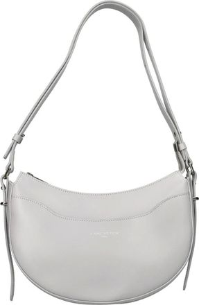 Lancaster Femme, Sacs, Gris, Taille: ONE Size Suave Ace Half-moon Bag