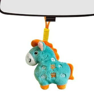Generico Cheval en peluche, pendentif porte bonheur | porte-cl&eacute;s en peluche - pour sac &agrave; dos, sac, anniversaire, No&euml;l, Nouvel An chinois, cadeaux de f&ecirc;te, Pone