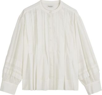Marc O'Polo Damen, Blusen & Hemden, Wei&szlig;, SGr&ouml;&szlig;e