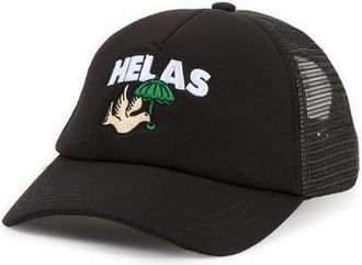 H&eacute;las. Casquette &agrave; logo brod&eacute; en coton
