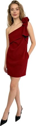 Moskada Femme, Robes, Rouge, Taille: 42 FR Robe Courte &Eacute;paules D&eacute;nud&eacute;es