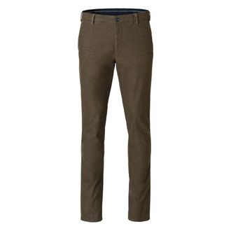 Meyer Homme, Pantalons, Brun, Taille: W24 Bonn Chinos