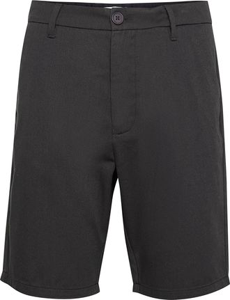 Solid SDEldric Herren Chino Shorts Bermuda Chinoshorts Kurze Hose Straight Fit, Gr&ouml;&szlig;e:2XL, Farbe:True Black (194008)