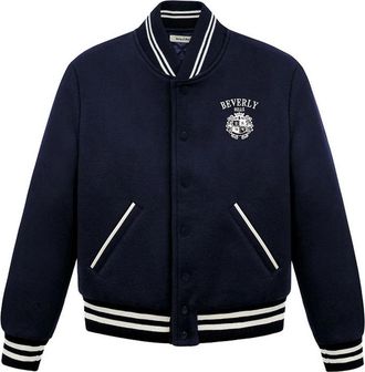Sporty & Rich Bomber - Bleu Fonc&eacute;