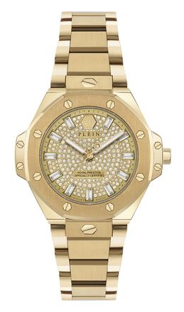 Philipp Plein Plein Royal Prestige Gold Damen Armbanduhr PW4FA0525