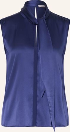 Dorothee Schumacher Dorothee Schumacher Satintop Sense Of Shine Mit Schluppe blau