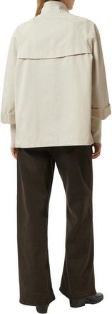 Comma Allwetterjacke Cape-Jacke mit Stehkragen - Regular Fit