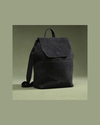 Timberland 11-Liter-Rucksack aus weichem Leder f&uuml;r Damen in Schwarz, Damen, Schwarz