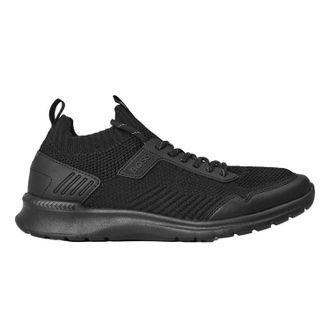 HUGO BOSS Extreme Sneaker f&uuml;r Herren, Leder, Niedrig geschnitten (Schwarz)