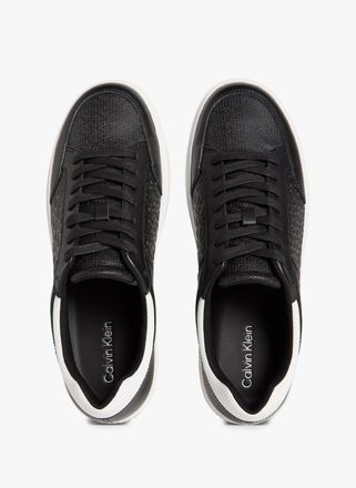 Calvin Klein Baskets en cuir &agrave; monogramme