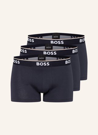 HUGO BOSS 3er-Pack Boxershorts Power blau