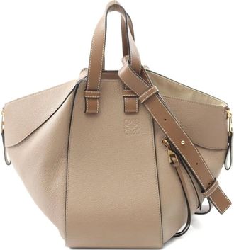 Loewe 2000s Hammock Tote Bag - Nude