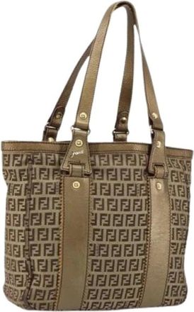 Fendi Damen, Pre-Owned, Beige, ONE SIZEGr&ouml;&szlig;e