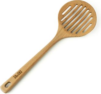 Ibili Schauml&ouml;ffel aus Holz, 34 cm - Buchenholz mit &Ouml;lbeschichtung