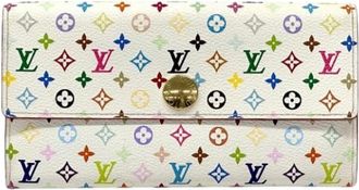 Louis Vuitton Pre-owned Portefeuille long (bi-pli) - Femme - Pre-owned - Blanc - Taille: ONE Size