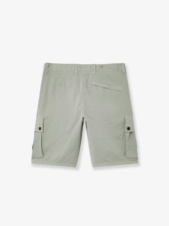 Stone Island Mens Shorts Organic Cotton Green