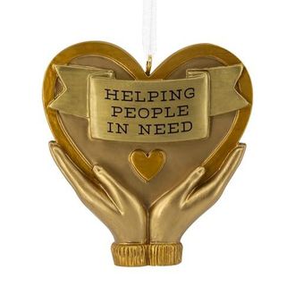 Hallmark Weihnachtsdekoration Helping People in Need Caregiver