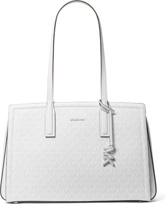 Michael Kors Women Md Tote Hand Bag, Opt/Allum