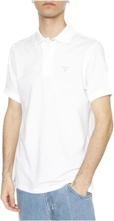 Barbour Homme, Tops, Blanc, Taille: XL Polo
