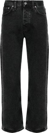 Sunflower Mid-rise Straight-leg Jeans