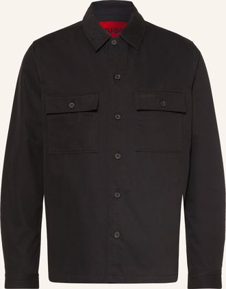HUGO BOSS Hugo Overshirt Epoldo schwarz