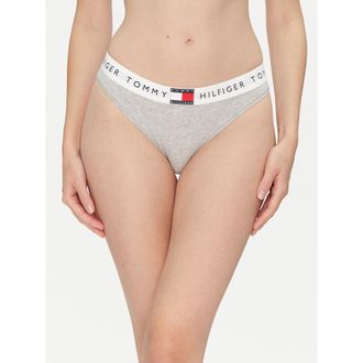 Tommy Hilfiger Klassischer Damenslip UW0UW06038 Grau