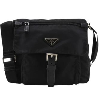 Prada Pre-owned Vintage Schultertasche - - Pre-owned - Damen - Schwarzk - ONE SIZE