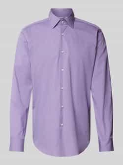 HUGO BOSS Regular Fit Business-Hemd mit Kentkragen