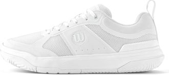 Wilson Damen Pickle PRO W Pickleball-Schuh, White/White/Surf Spray, 36 2/3 EU