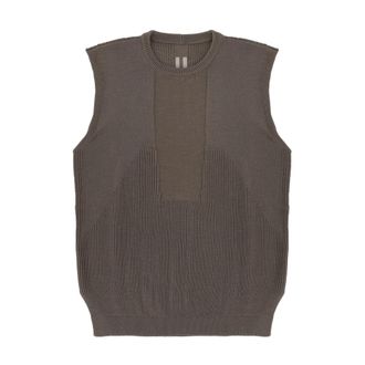 Rick Owens Sleeveless Strickware - - Knitwear - Herren - Braun - S