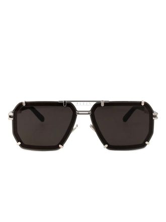 Philipp Plein Eyewear SPP1310K07 SILVER BLACK - Silber