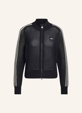 adidas Originals Adidas Originals Strickjacke Knitted Crochet Firebird schwarz