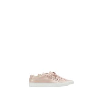 Common Projects Rosa Ledersneakers mit wei&szlig;er Sohle - - Shoes - Damen - Rosa - 36 EU