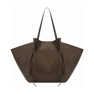 Yuzefi XL Mochi Gewebte Basttasche - - Bags - Damen - Braun - ONE SIZE