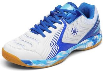 Generic Chaussures Multi-Sports Badminton Homme & Femme Plaque Anti-Torsion, Mesh Respirant, Semelle MD Amortissante et Caoutchouc Antid&eacute;rapant pour Entra&icirc;nem