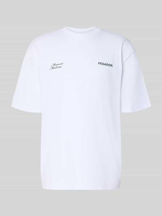 Pegador Oversized T-Shirt mit Label-Detail Modell Rochefort