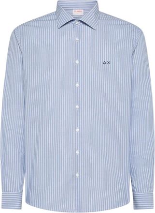 Sun 68 Homme, Chemises, Bleu, Taille: L Casual Chemises
