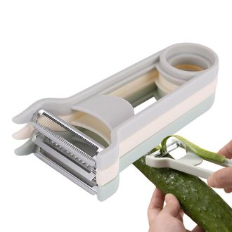 Generico Sch&auml;ler f&uuml;r die K&uuml;che, ergonomisch, manuelle Teile, Y-f&ouml;rmiger Sch&auml;ler und Kohlreibe, f&uuml;r Zuhause, Camping, Picknick, Zubereitung von Lebensmitteln, G