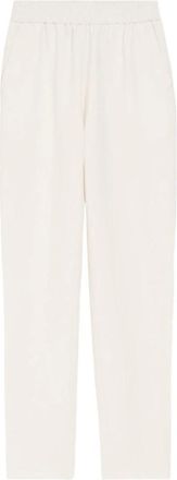 Ami Pantalon Sport Cintura Elastica - - Trousers - Damen - Beige - XS