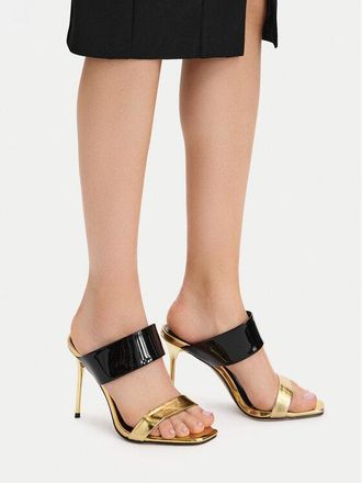 Eva Minge Pantoletten EO- MIRIAM-LT1916-1 Schwarz