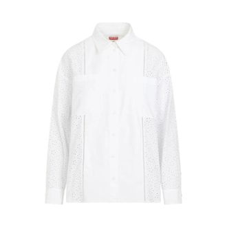 Kenzo Damen, Blusen & Hemden, Wei&szlig;, 2XSGr&ouml;&szlig;e