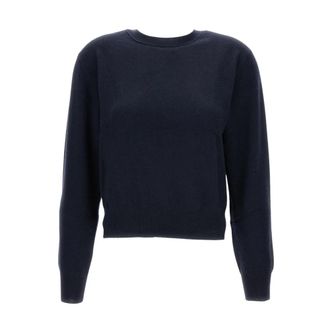 Lisa Yang Rundhals-Strickware - - Knitwear - Damen - Blau - S