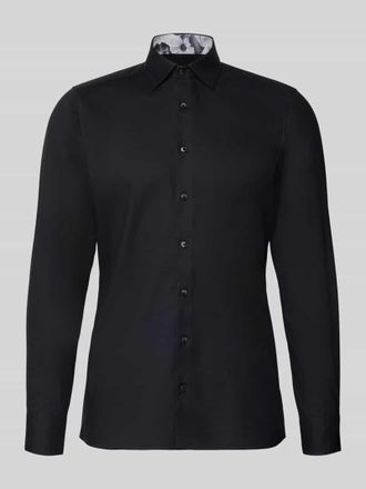 Olymp Level 5 Slim Fit Business Hemd aus Baumwolle mit Kentkragen