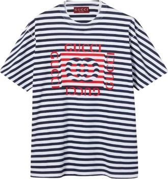 Gucci Herren, Oberteile, Blau, MGr&ouml;&szlig;e