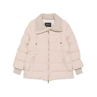 Fabiana Filippi Gepolsterte Stehkragenjacke - - Jackets - Damen - Beige - S
