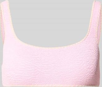 MC2 Saint Barth Bikini-Oberteil mit Strukturmuster Modell NAIMA