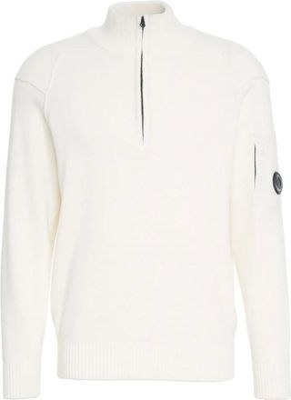 C.P. Company C.p. Company, Homme, Pulls, Blanc, Taille: 2XL Pull Moderne Bianco Aw25