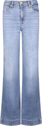 7 For All Mankind Femme, Jeans, Bleu, Taille: W26 Modern Dojo Wide Leg Jean