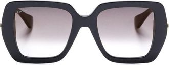 Cartier C de Cartier Sonnenbrille - Schwarz